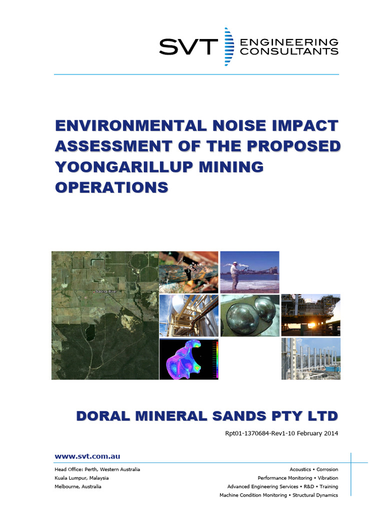 Appendix+10 Noise+Assessment | PDF | Mining | Noise