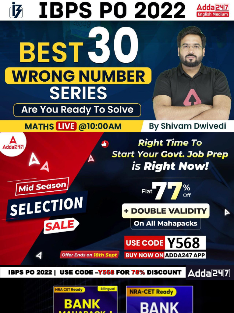 3-Top 30 Wrong Number Series | PDF
