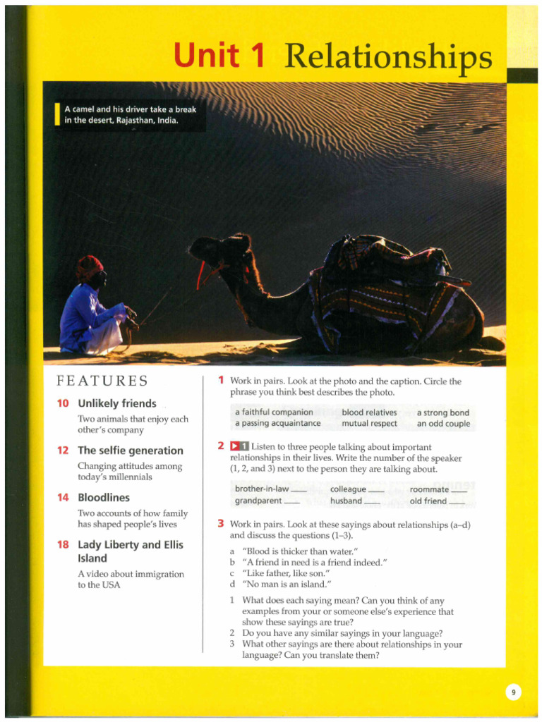 Unit 1 Life 1 | PDF