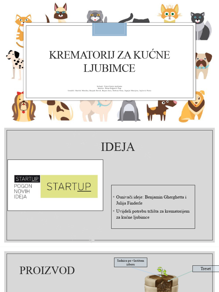 Krematorij Za Kućne Ljubimce- Finalna Verzija | PDF