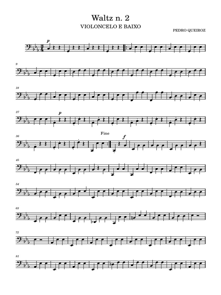 Waltz N 2 Corrigida | PDF