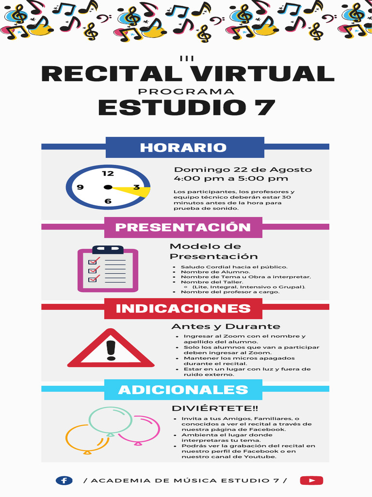 Programa Recital | PDF