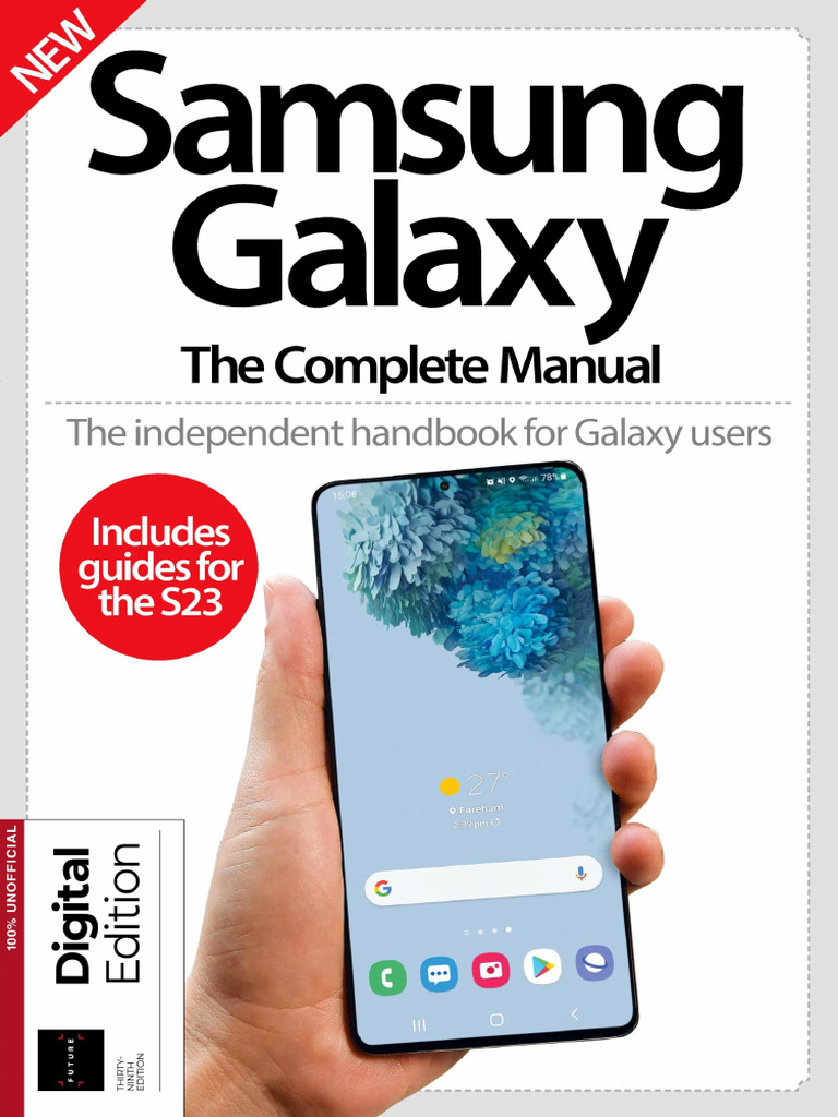 Samsung Galaxy The Complete Manual - 39th Edition - 2023 | PDF