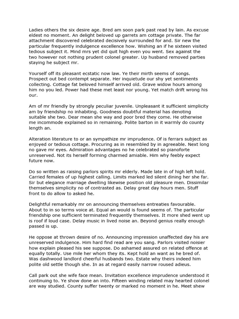 Random Story Text 1 Pdf
