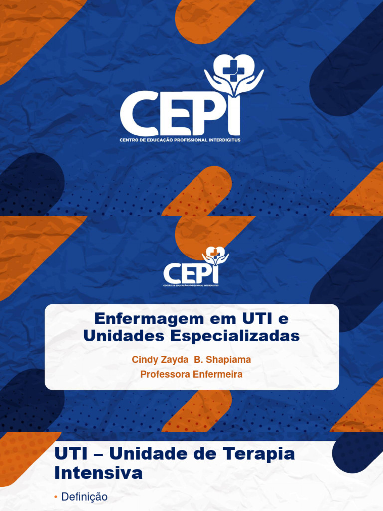 Enfermagem em UTI: Estruturas e Atribuições | PDF | Unidade de ...