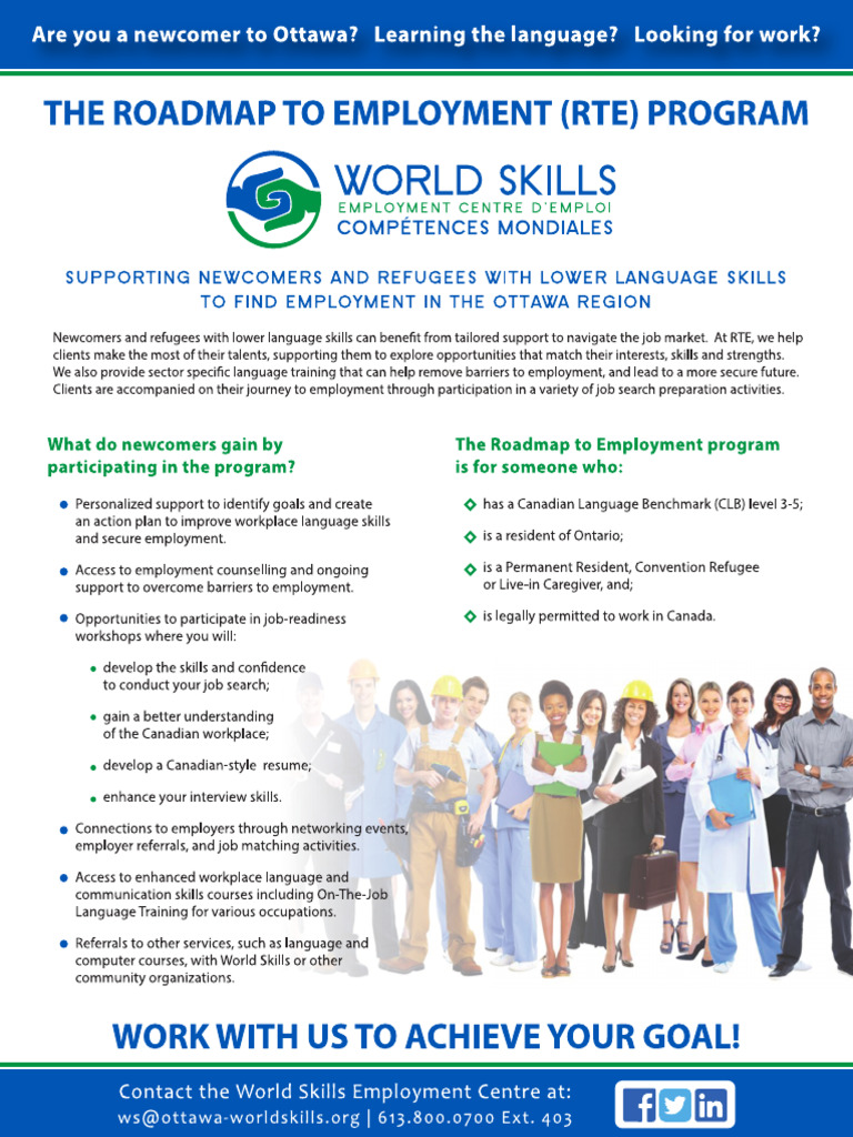 The Roadmap To Employment RTE - Flyer.2020 | PDF