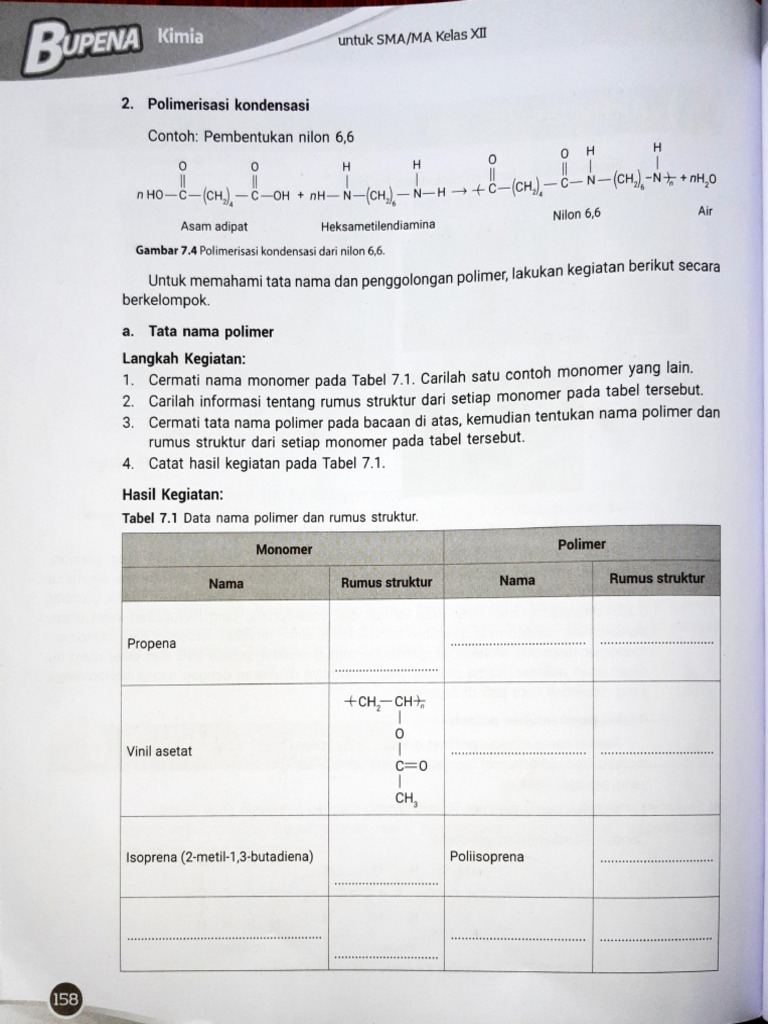 Tugas Kimia Polimer | PDF