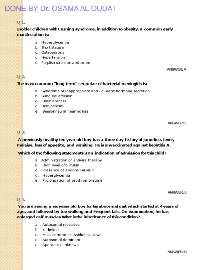 2021 Questions | PDF | Meningitis | Hepatitis