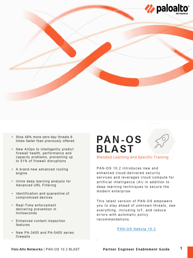 Pan Os 10 Blast Guide | PDF | Firewall (Computing) | Computer Engineering