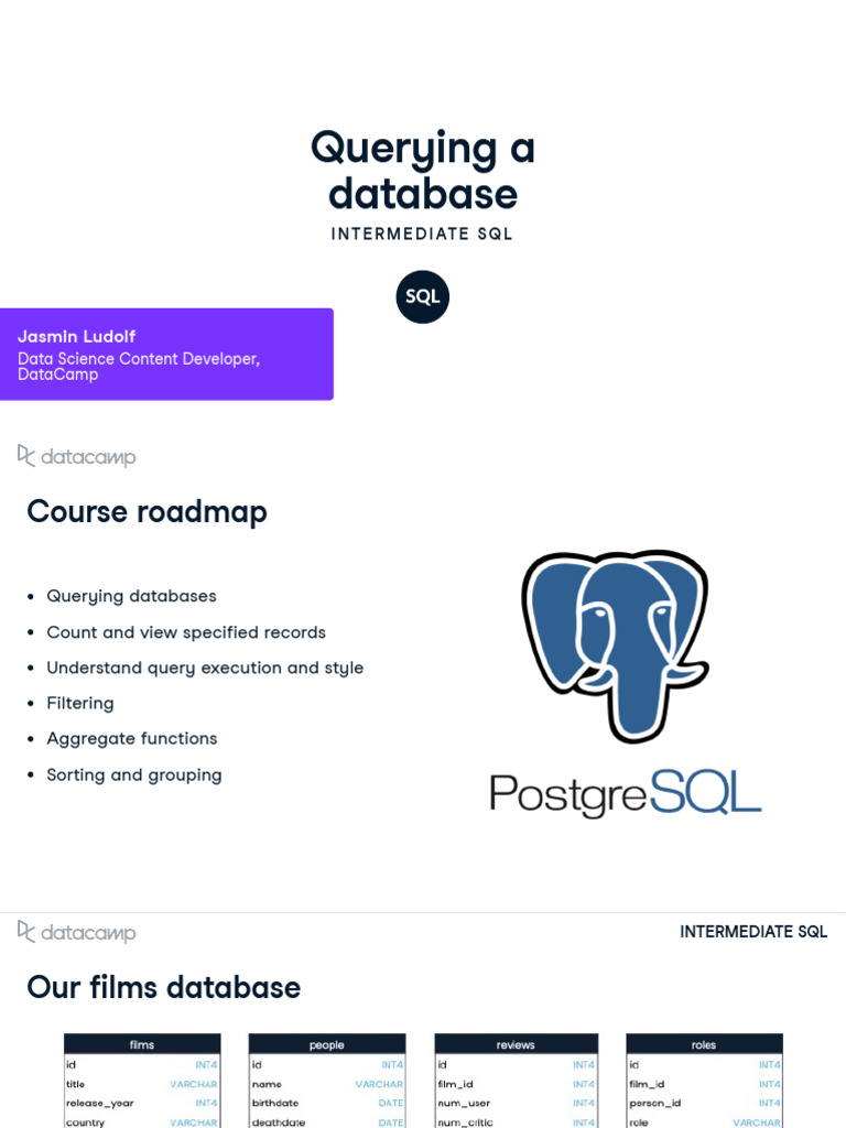 Chapter 1 | PDF | Sql | Databases