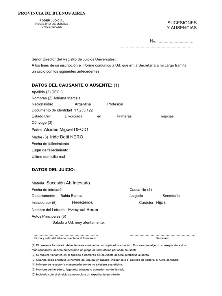 Planilla Registro Universal PDF