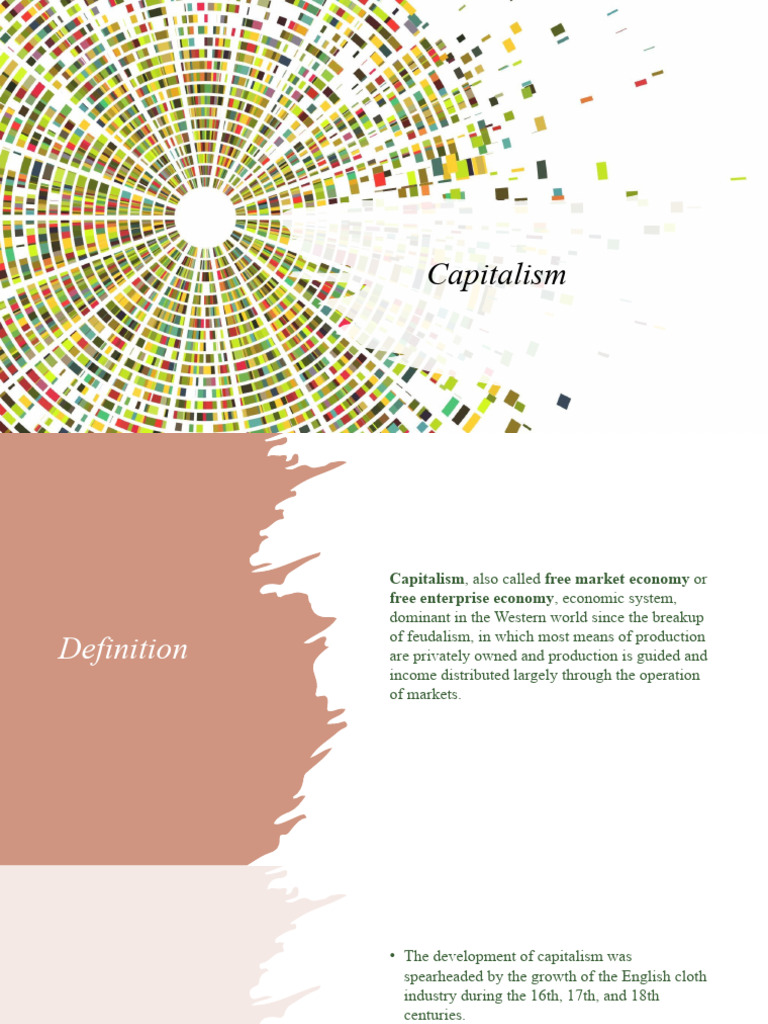 Capitalism | PDF | Capitalism | Economic Ideologies