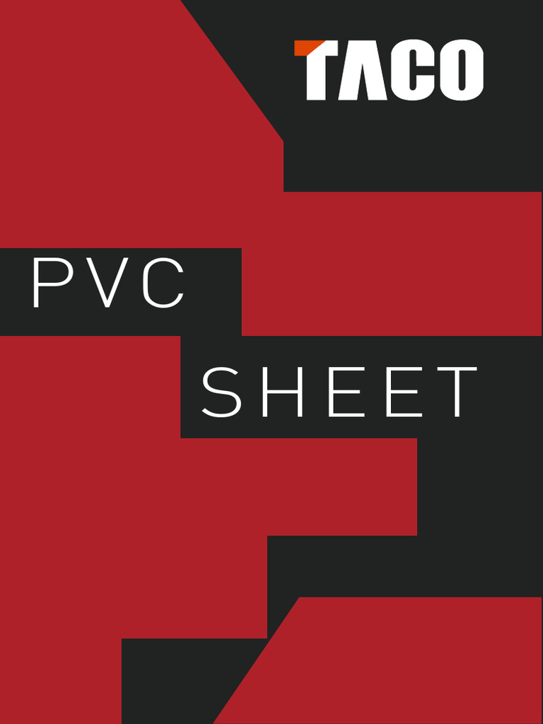 Taco PVC Sheet Collection Overview | PDF | Materials | Building Engineering