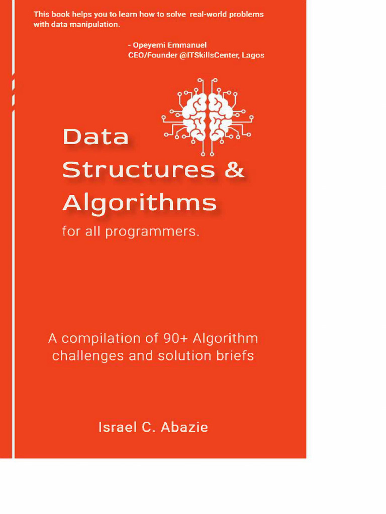 Abazie I. Data Structures & Algorithms For All Programmers 2023 | PDF ... Abazie I. Data Structures & Algorithms For All Programmers 2023 | PDF ...