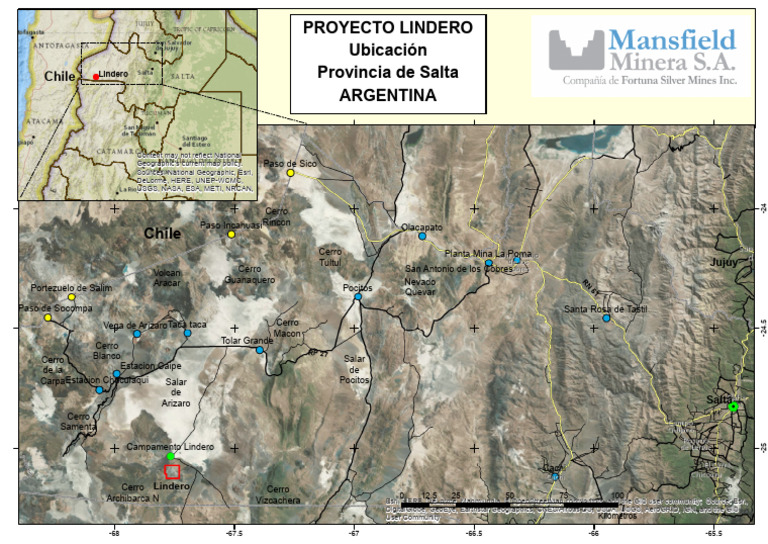 Ubic - LINDERO Mapa | PDF