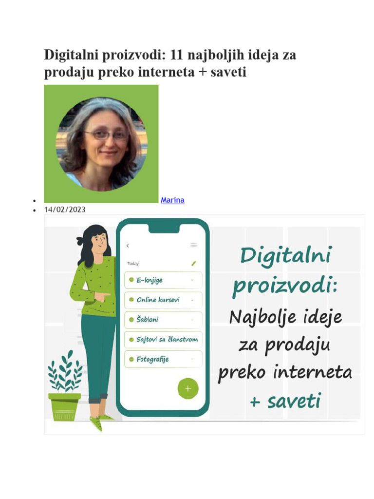 Digitalni Proizvodi | PDF