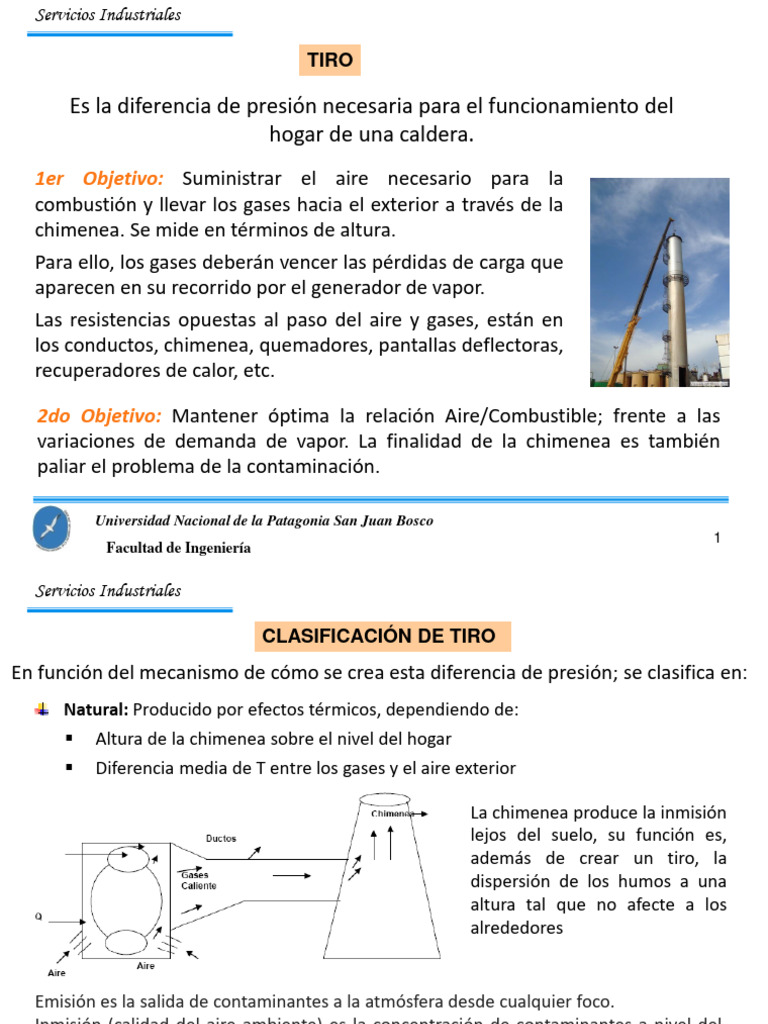 7 Tiro | PDF | Chimenea | Gases