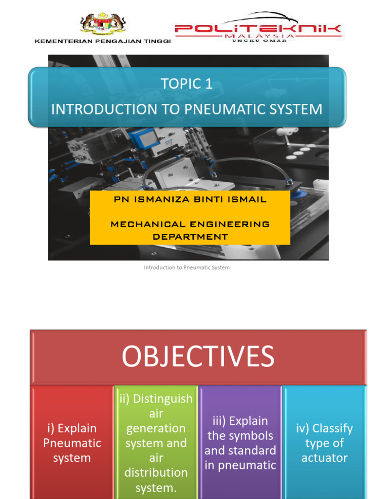 Introduction To Pneumatic Slide | PDF | Pneumatics | Actuator