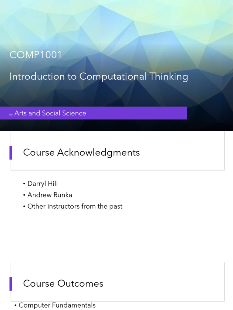 1 Introduction | PDF | Computer Science | Thought
