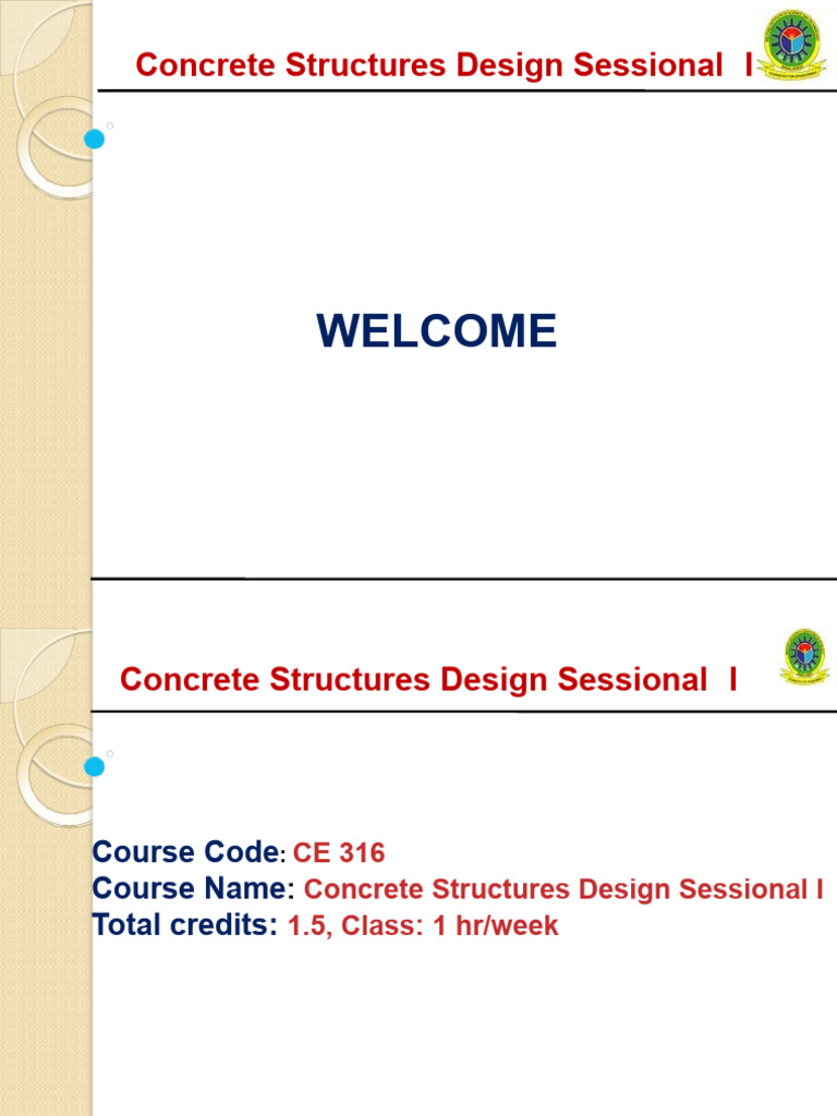 CE 316 Introduction | PDF | Masonry | Reinforced Concrete