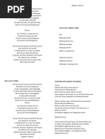 GSP March Song Lyrics | PDF | Cooking, Food & Wine | Religion ...