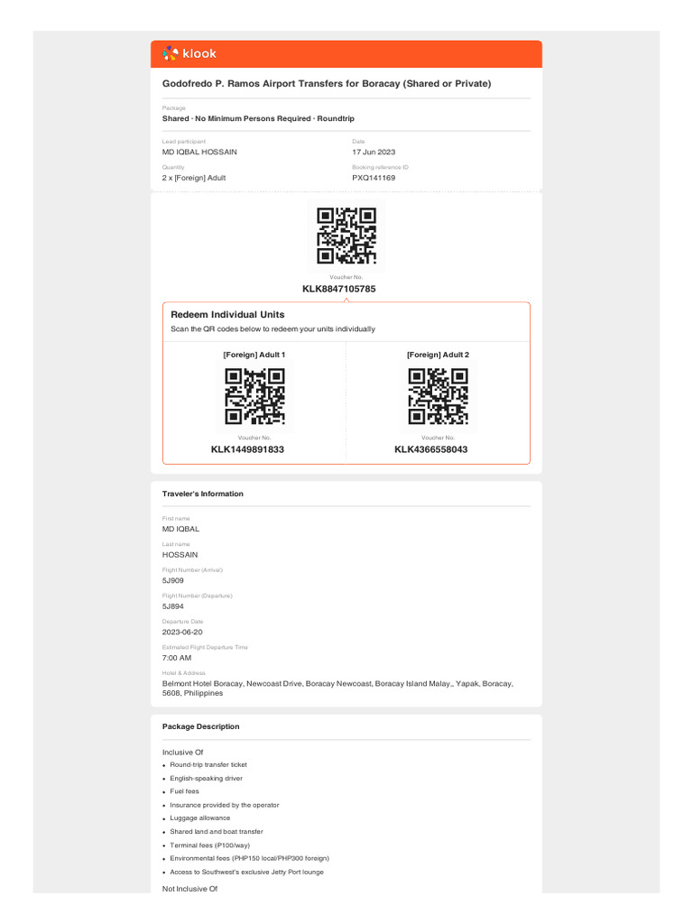 Godofredo P. Ramos Airport Transfers For Boracay (Shared or Private ...