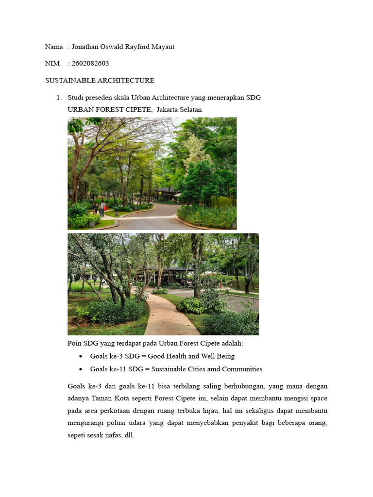 Jonathan Oswald Rayford Mayaut - SP Assignment | PDF