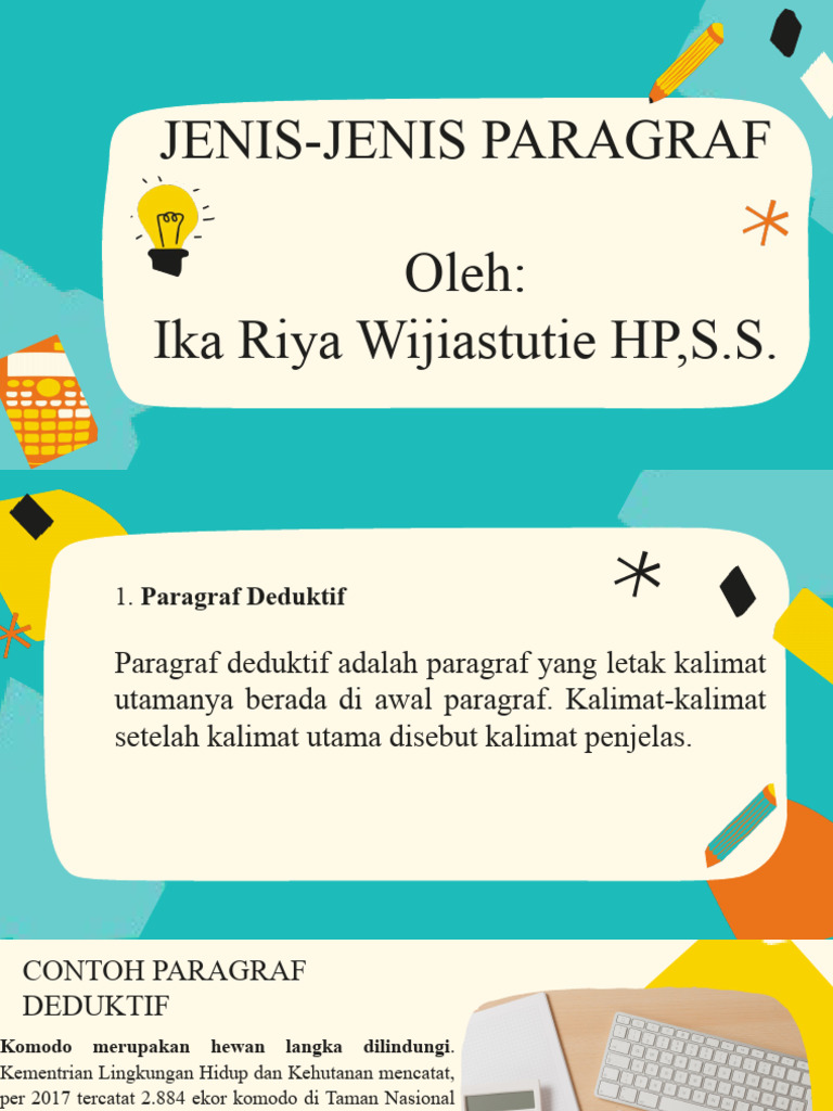Jenis-Jenis Paragraf 2 | PDF
