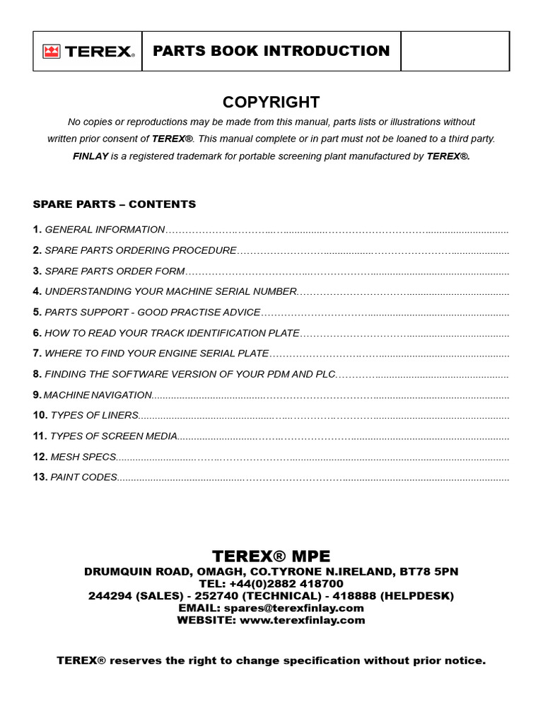 J-1175 Illustrated Parts Catalog | PDF | Screw | Pump