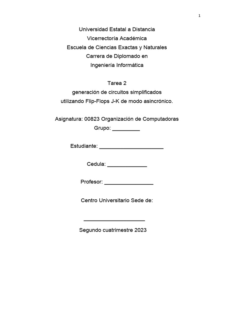 Tarea 2 Orga Compu 2023 | PDF | Aritmética | Datos de computadora