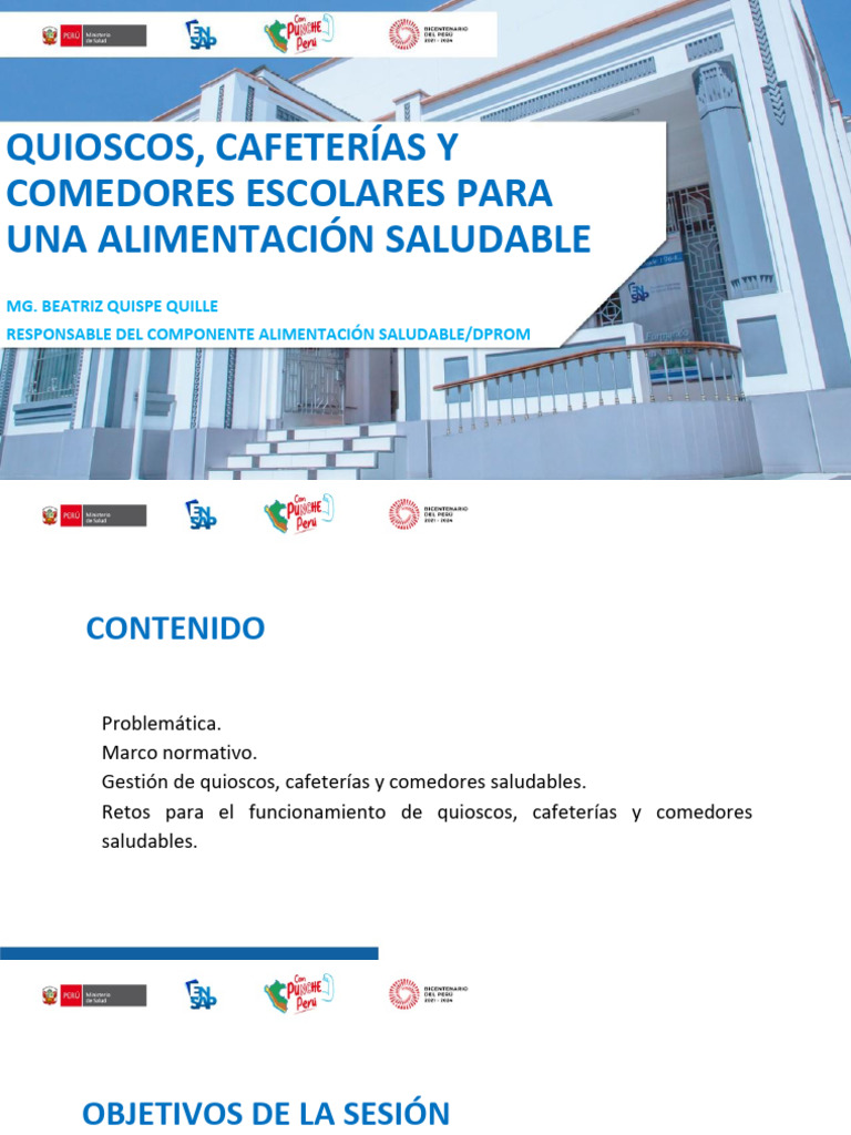 U04 T04 Quioscos, Cafeterías y Comedores Escolares para Una ... U04 T04 Quioscos, Cafeterías y Comedores Escolares para Una ...