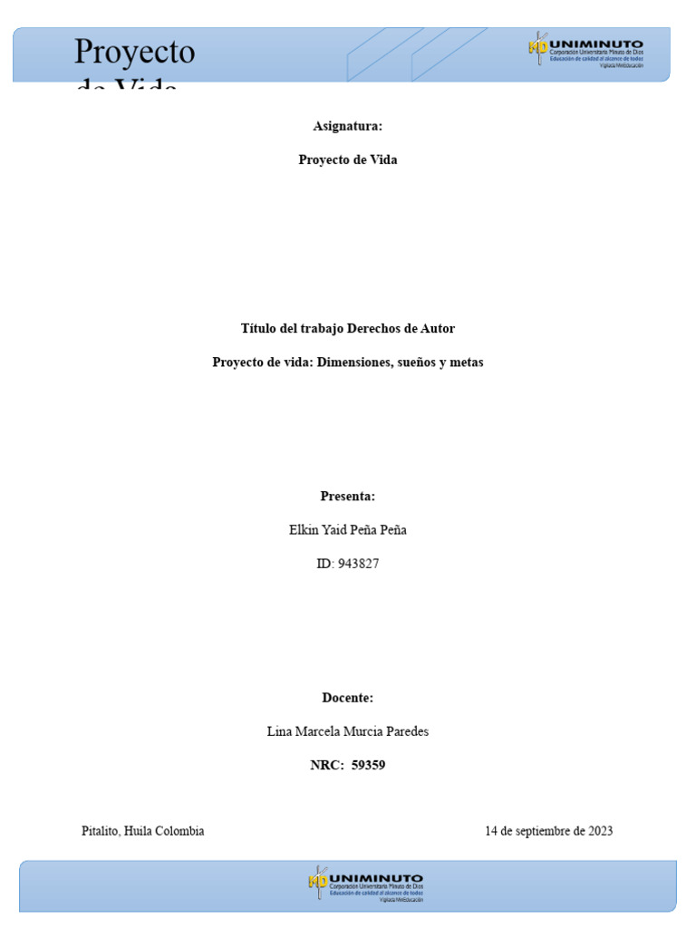 Actividad Sueños y Metas | PDF