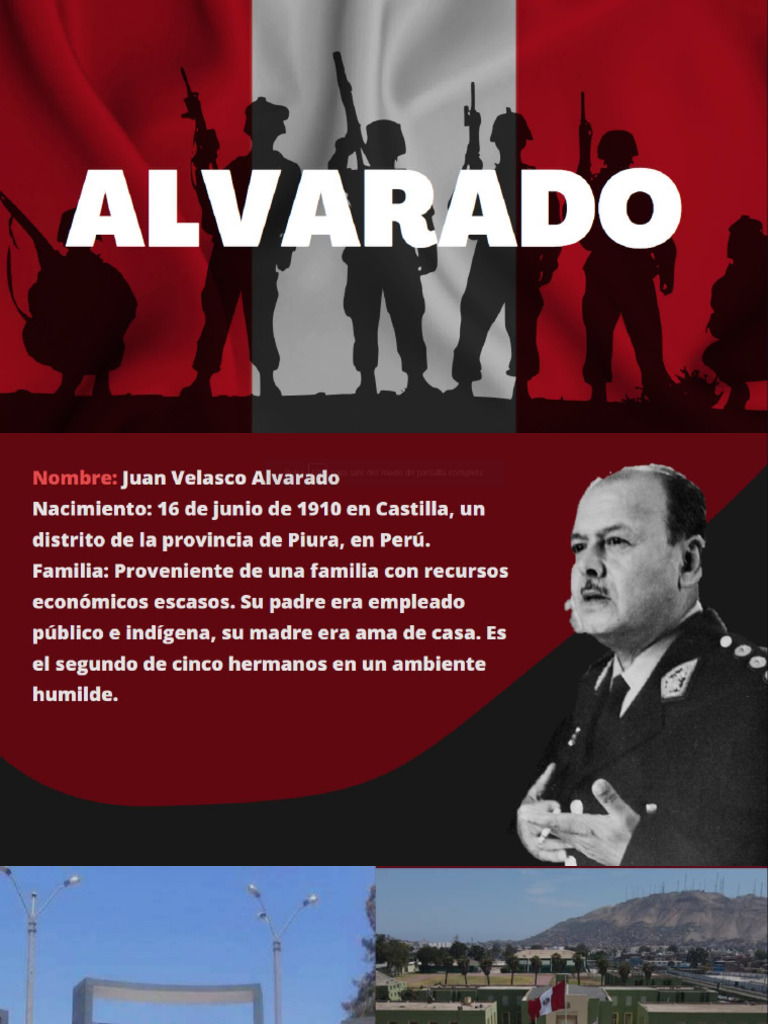 Juan Velasco Alvarado Exposición | PDF