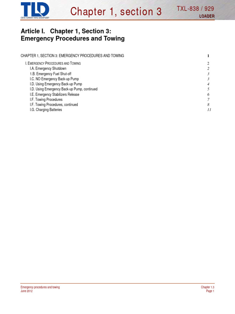 TLD TXL-838 1450714175-059013001enc | PDF | Brake | Loader (Equipment)