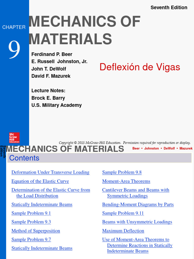 Deflexion en Vigas | Descargar gratis PDF | Viga (Estructura) | Doblar