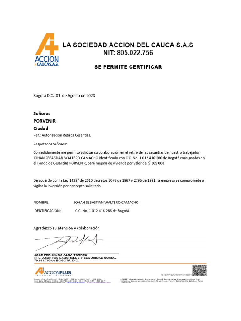 Accion Plus | PDF