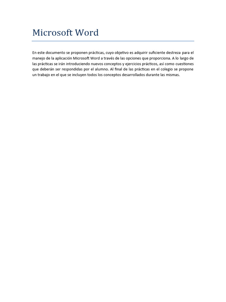 Practica Word 3 | PDF | Microsoft Office | Microsoft Word