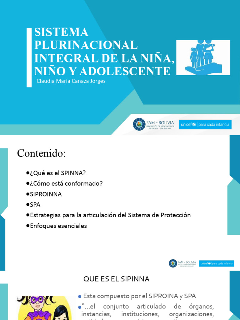 1. SIPPINA | PDF | Judicaturas | Instituciones sociales