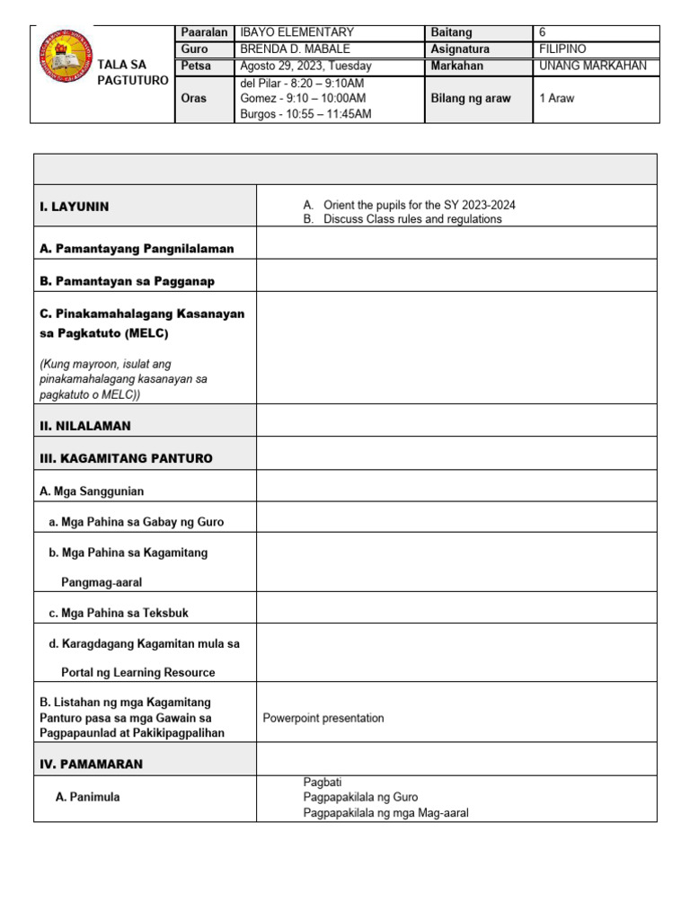 Ap-6 - Q1 - Week 1 | PDF