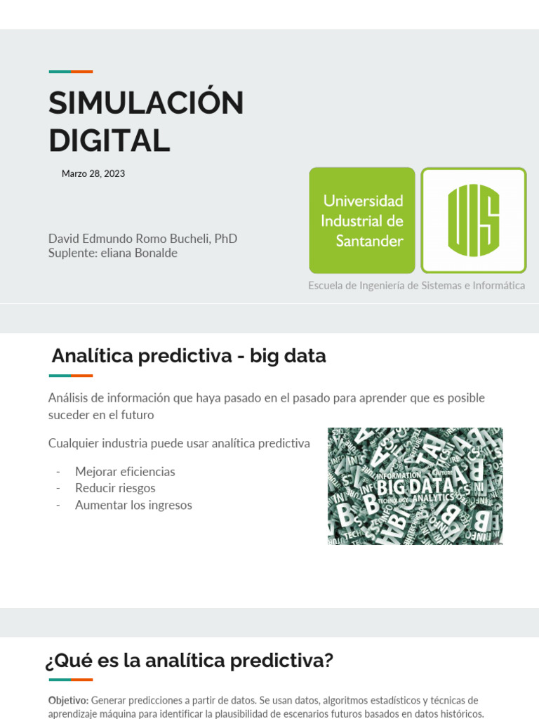 Clase 3 | PDF | Big Data | Aprendizaje automático