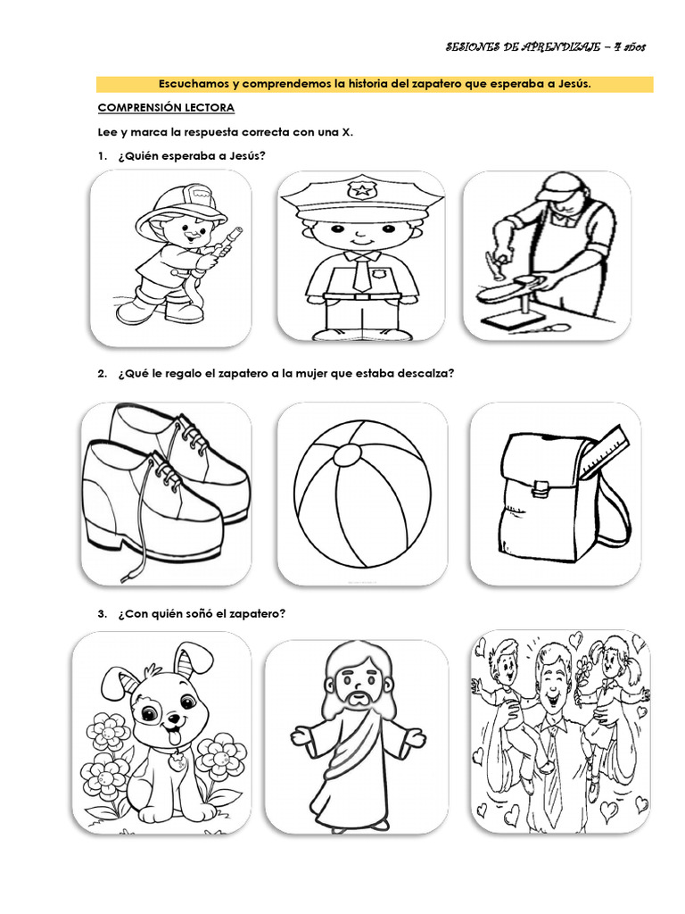 Comprension Lectora 4 Años Pdf