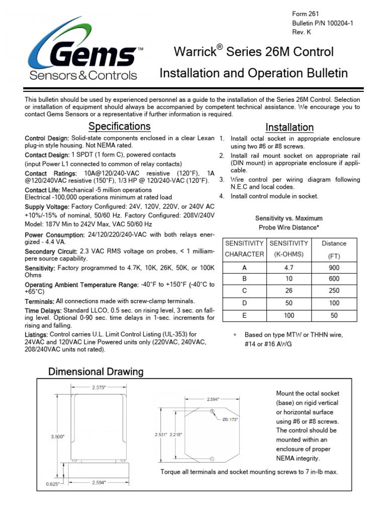 Instructions 26M | PDF | Mains Electricity | Alternating Current