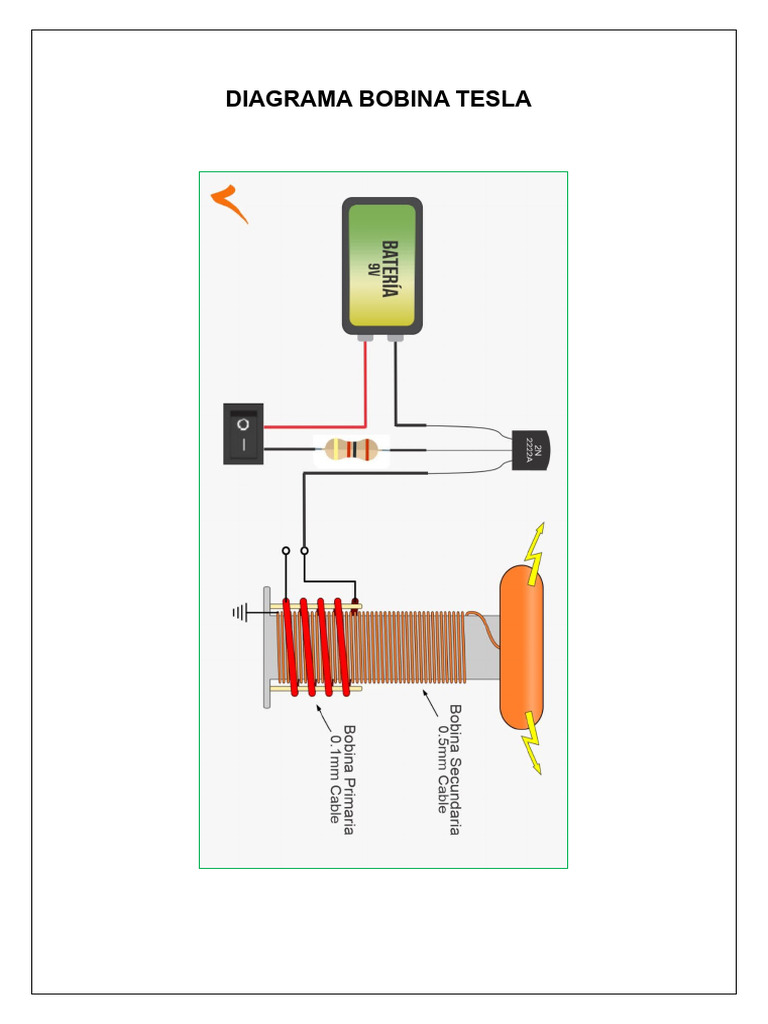 Diagrama Bobina Tesla Matias | PDF