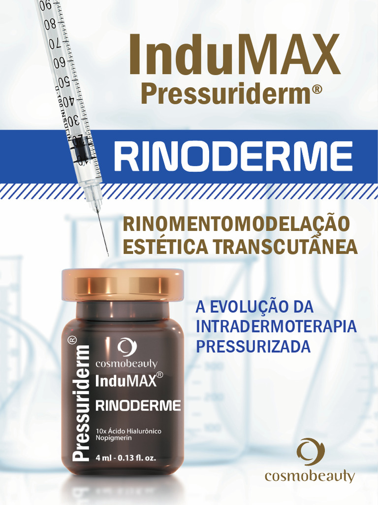 Indumax Pressuriderm - RINODERME | PDF | Pele | Especialidades médicas