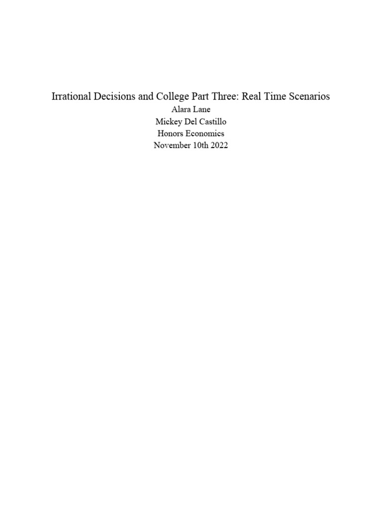 Economics of College | PDF | Student Financial Aid In The United States ...