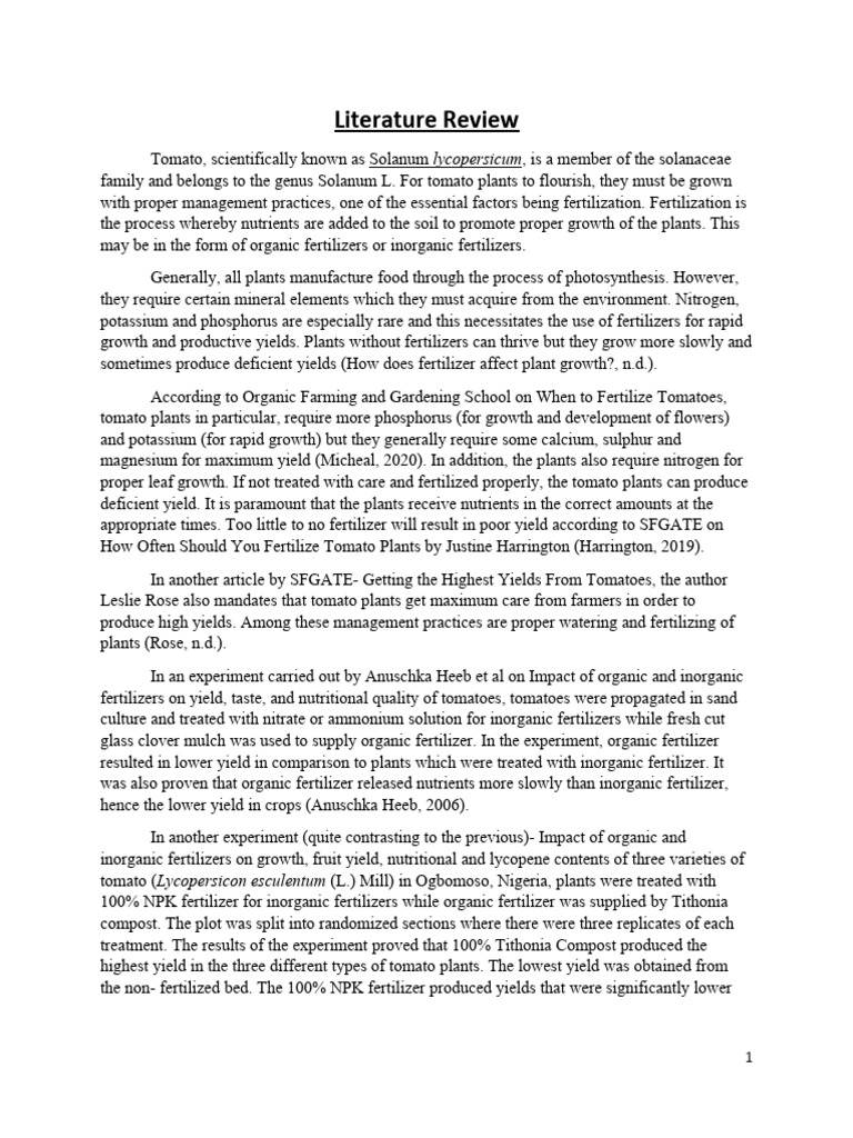 Csec Crop Sba Agricultural Science 2022 | PDF | Fertilizer | Plant ...