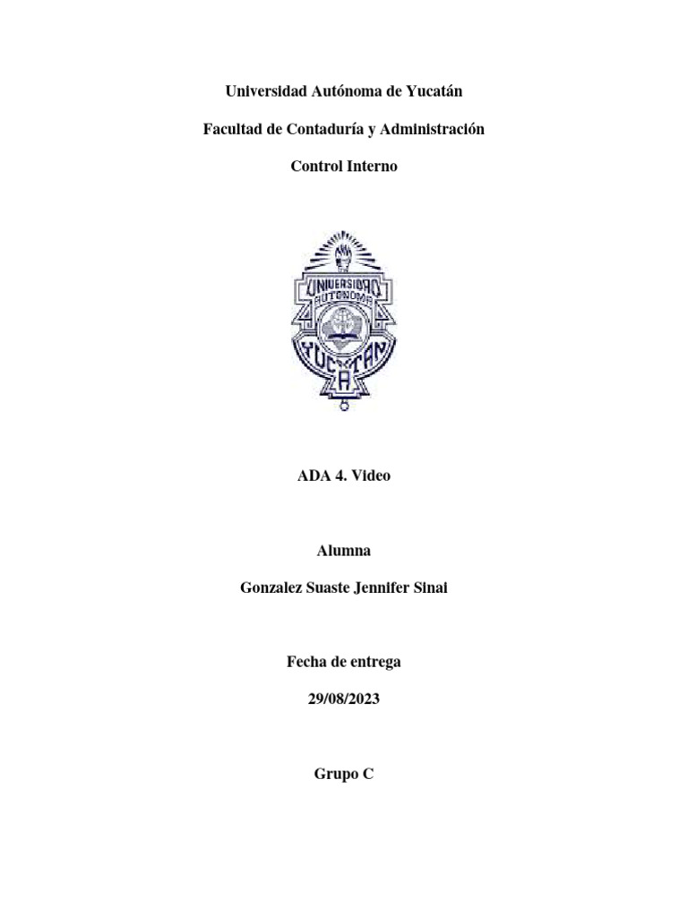 ADA4 Jennifer Gonzalez | PDF | Tecnología de información y comunicaciones | Infraestructura