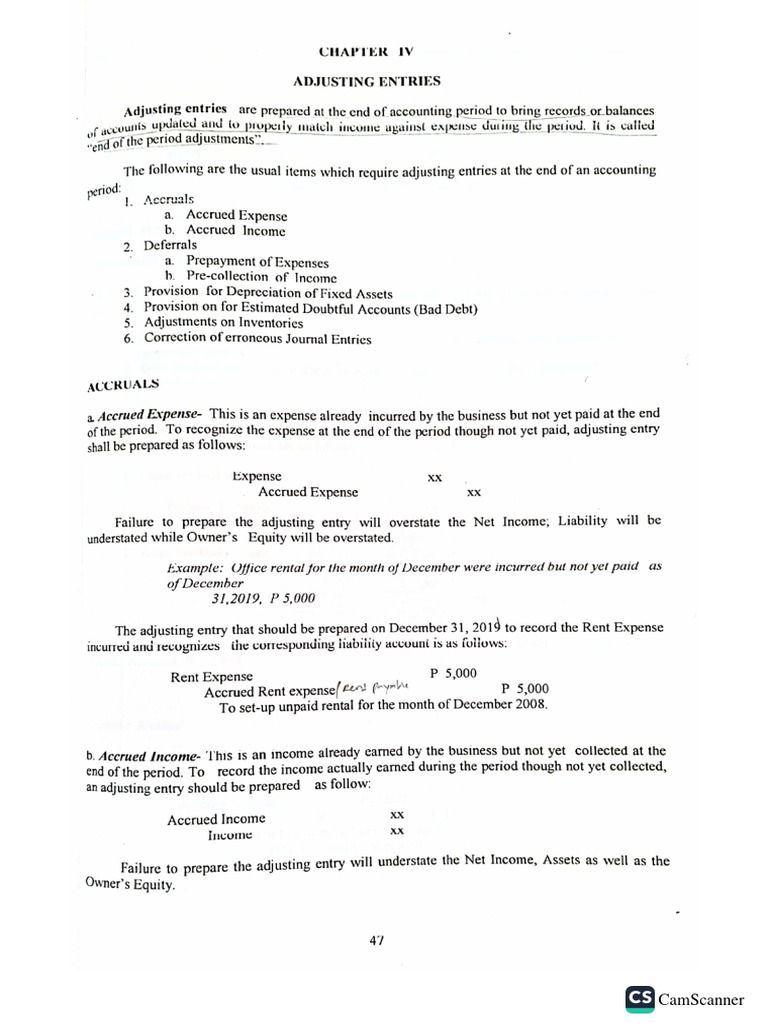 FABM2 Module 6. Adjusting Entries and Prepartion of Worksheet, FS ... FABM2 Module 6. Adjusting Entries and Prepartion of Worksheet, FS ...
