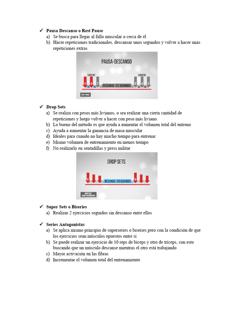 Pausa Descanso o Rest Pause | PDF