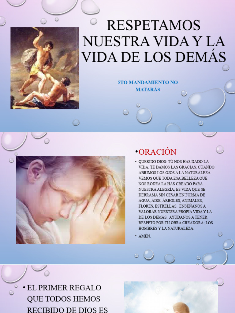 Tema 17 Quinto Mandamiento | PDF